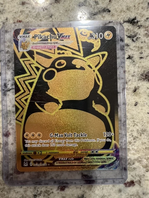 POKÉMON TCG PIKACHU VMAX Lost Origin Trainer Gallery TG29/TG30 Holo ...