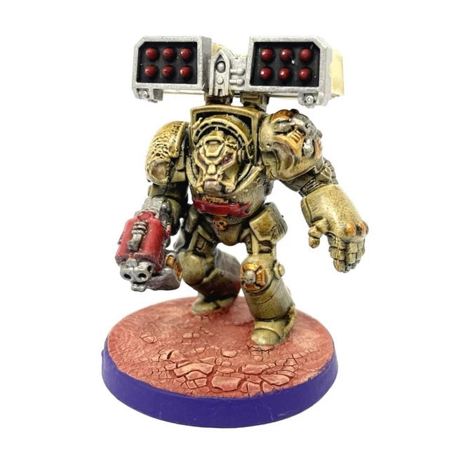 (4005) TERMINATOR WITH Cyclone Missile Launcher Space Marines Warhammer ...