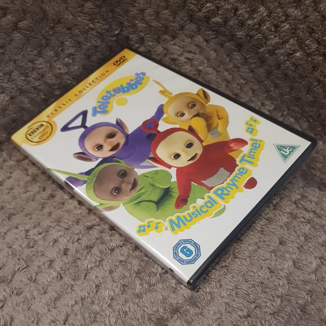 TELETUBBIES MUSICAL RHYME Time DVD BBC Childrens New Sealed Original UK ...