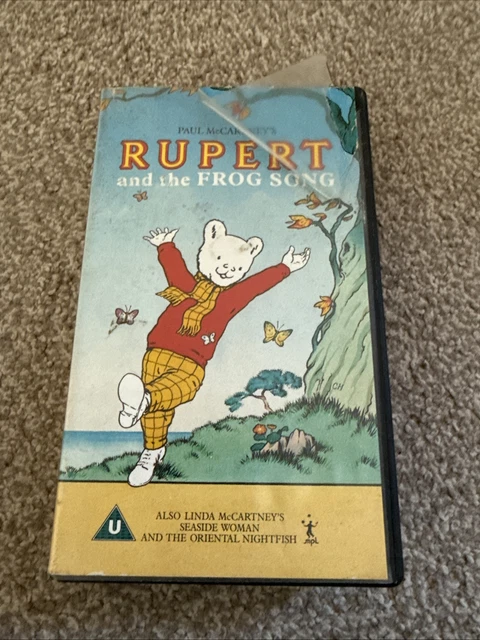 RUPERT AND THE Frog Song (VHS/SH, 1990) £8.22 - PicClick UK