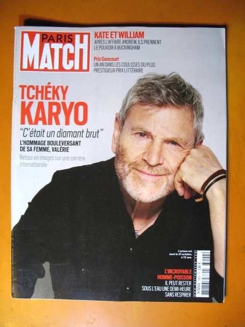 PARIS MATCH N° 3992 du 06/11/2025- Tchéky Karyo, un diamant brut. Kate & William EUR 9,99 ...