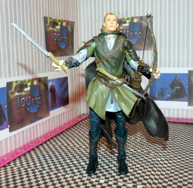 LOTRS RETURN OF the King 6" LEGOLAS with Rohan Armor Action Figure $14. ...