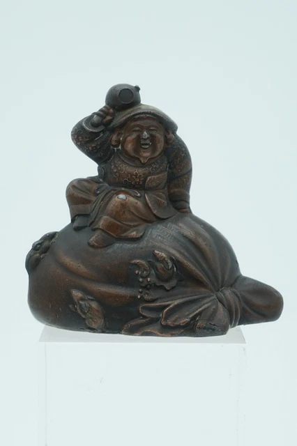 DAÏKOKU STATUE EN Bronze japon 19 th , Netsuke Japan , Meiji Japanese ...
