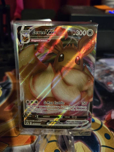 EEVEE VMAX SWSH087 Pokemon TCG Shining Fates ETB Black Star Promo ...