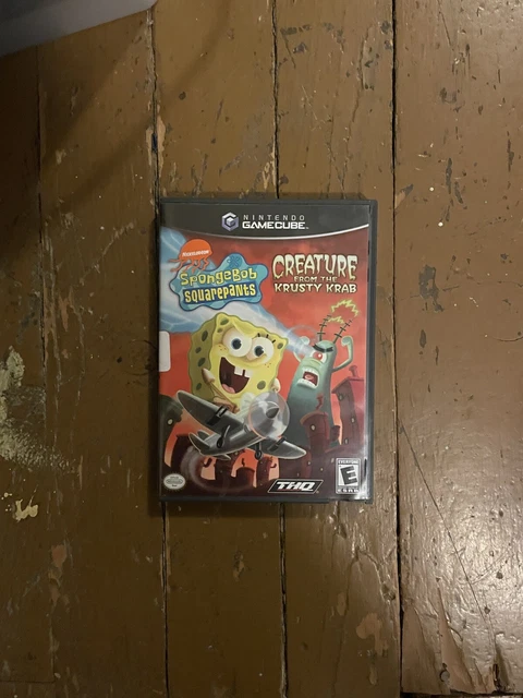 SPONGEBOB SQUAREPANTS: CREATURE from the Krusty Krab Nintendo GameCube ...