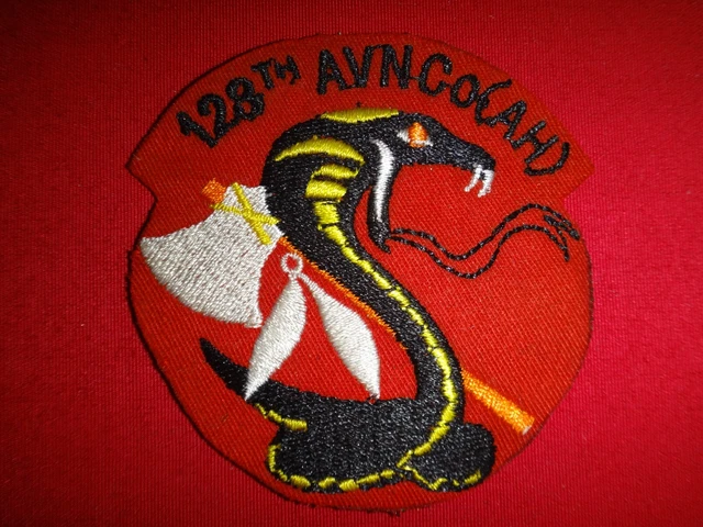VIETNAM WAR US Army 128th Aviation Company (Assault Helicopter) Cut ...