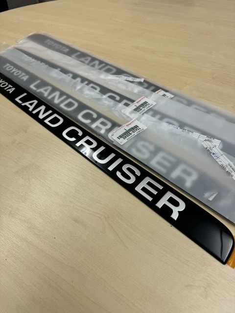 TOYOTA LANDCRUISER 80 Series Tail Gate Badge Sticker Genuine HDJ80 £120 ...