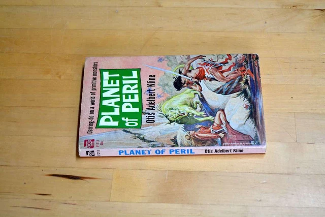 PLANET OF PERIL, Otis Adelbert Kline, Very Good Book £9.00 - PicClick UK