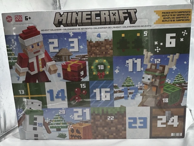 MATTEL 2025 MINECRAFT Advent Calendar Ultra Rare collectors item 24 ...