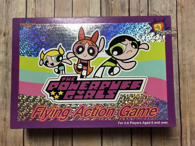 THE POWERPUFF GIRLS Flying Action Board Game - Complete £14.00 ...