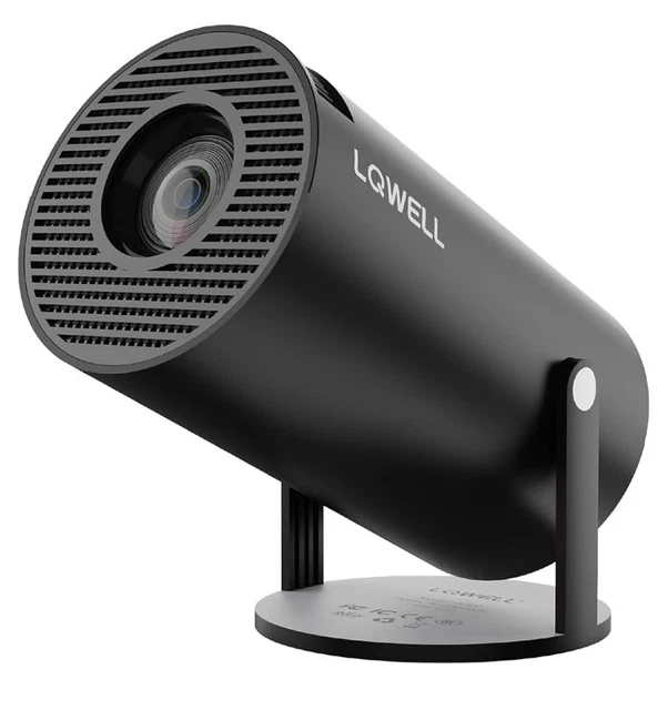 LQWELL® 2024 NEU Beamer Projektor 4K UHD WiFi Bluetooth Android TV ...