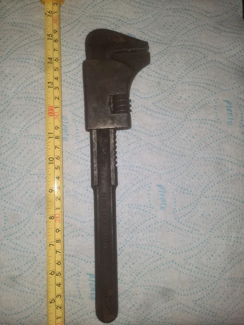 VINTAGE JENBRO 35 Adjustable Wrench Spanner £15.00 - PicClick UK