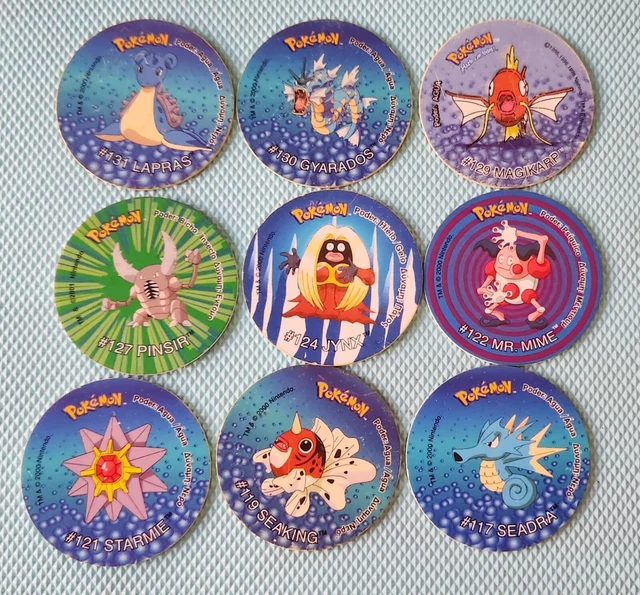 POKÉMON TAZOS Pepsico MATUTANO lays año 2000 pogs lot #7 NINTENDO EUR ...