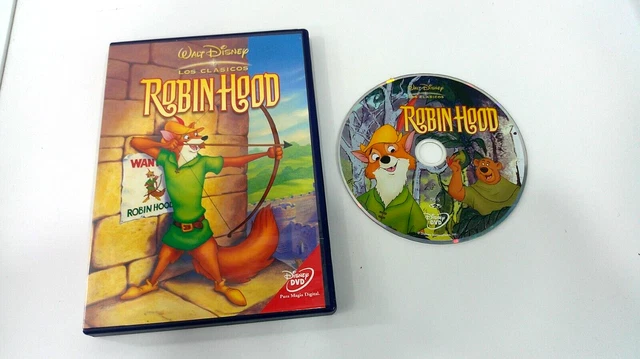 ROBIN HOOD DVD Walt Disney Animation EUR 14,25 - PicClick FR