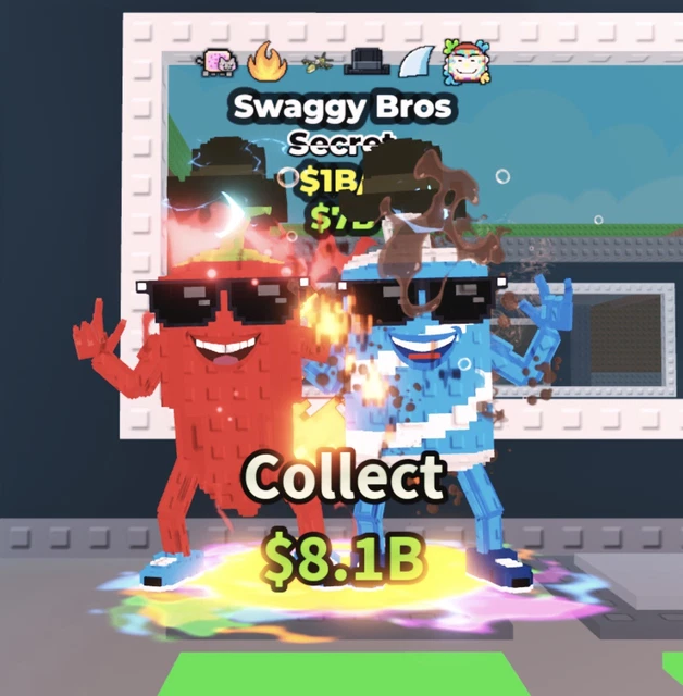 1B/S SWAGGY BROS With 6 Traits - Steal a Brainrot - Secret! £39.99 ...