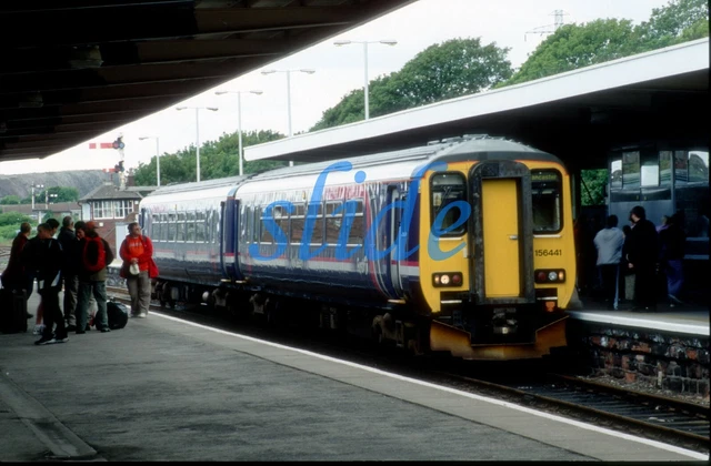 BRITISH RAIL DIESEL Multiple Unit Sprinter Dmu 156441 2004 Barrow Ori ...