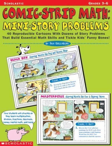 COMIC-STRIP MATH: MINI-STORY Problems - 0439043832, Dan Greenberg ...