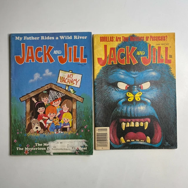 JACK AND JILL Magazines August 1972 May 1977 £3.14 - PicClick UK