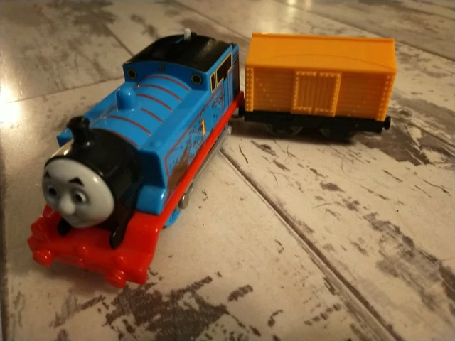 THOMAS & FRIENDS Motorized Muddy Thomas Lovely Condition Mattel 2013 ...