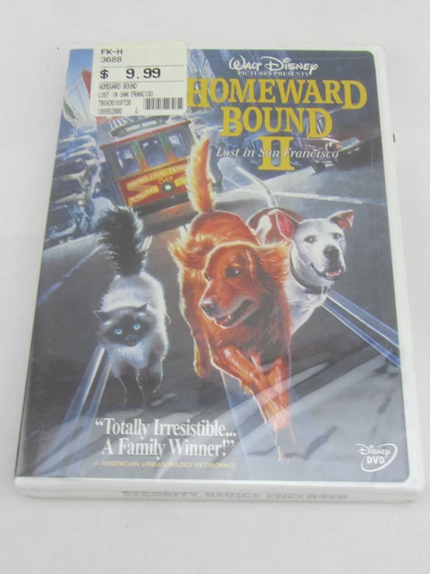 NEW - HOMEWARD Bound II: Lost in San Francisco (DVD, 1996) Sealed £9.10 ...