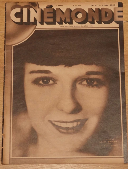 CINEMONDE REVUE DE cinéma Française collection complète environ 1850 ...