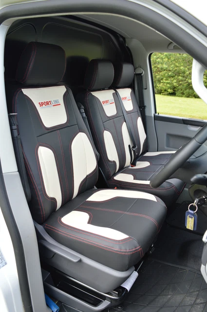 VOLKSWAGEN VW TRANSPORTER T6 Réplica Ligne Sport Van Housse de Siège ...