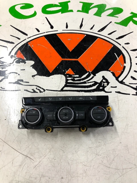 VW BUS T6 Air Conditioning Control Unit Heated Seats Heater Control ...