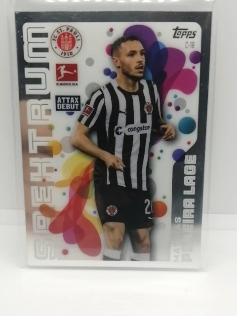 TOPPS BUNDESLIGA MATCH Attax 2025-26 Spektrum Chrome Attax Debut ...