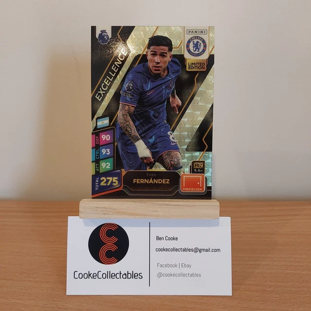PANINI ADRENALYN XL Plus 2025 Enzo Fernandez Excellence Card Premier ...