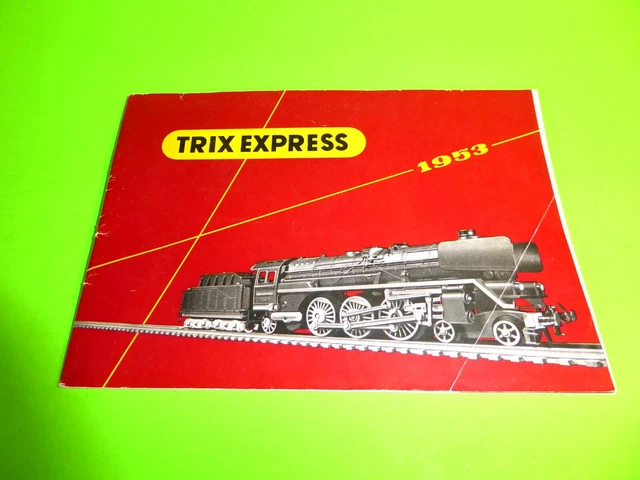 TRIX EXPRESS MODELL-EISENBAHN Katalog von 1953 EUR 30,00 - PicClick DE