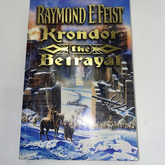 KRONDOR THE BETRAYAL Book 1 Riftwar Legacy By Raymond E. Feist - Used ...
