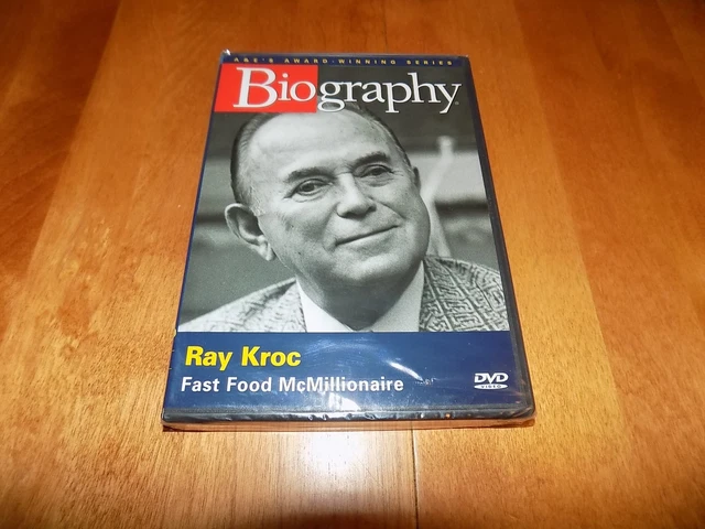 RAY KROC FAST Food McMillionaire McDonald's McDonald Owner BIOGRAPHY A ...