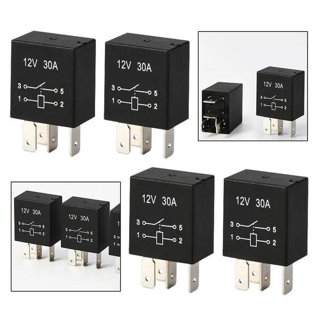 RELÈ RELÈ 12V 30A Prestazioni Affidabili 4 Pin Dimensioni Compatte ...
