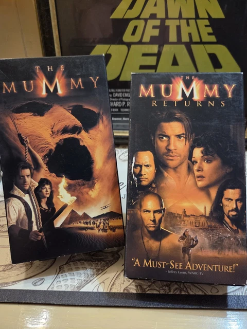 THE MUMMY & the Mummy Returns VHS £11.77 - PicClick UK