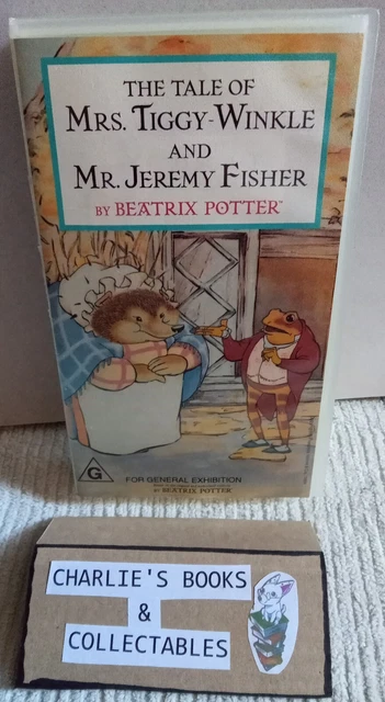 THE TALE OF Mrs Tiggy Winkle & Mr Jeremy Fisher / Beatrix Potter VHS ...