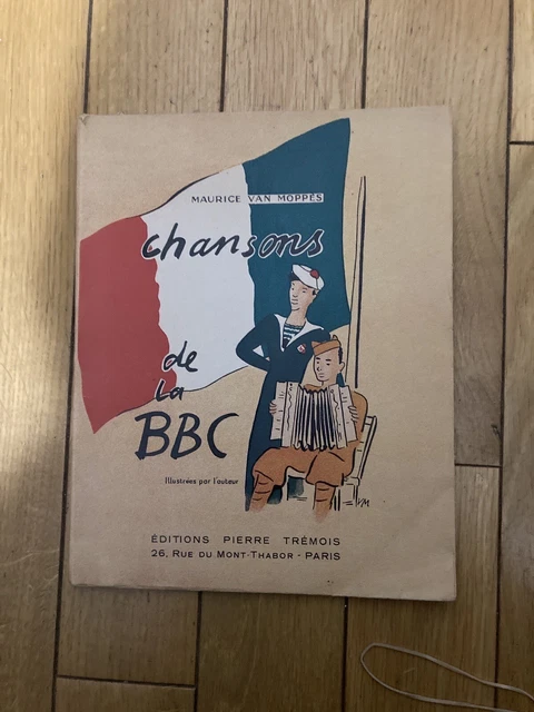 MAURICE VAN MOPPES: Songs de La BBC. Editions Stone Trémois. 1944. Eo £ ...