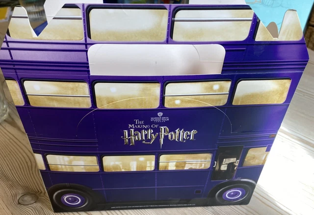 HARRY POTTER WARNER bros studio tour Knight Bus Lunch Pack Gift Box VGC ...