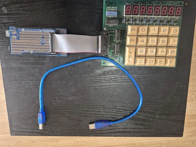 MAPLIN Z80 CPU card Keypad Type your own code Visual display aids ...