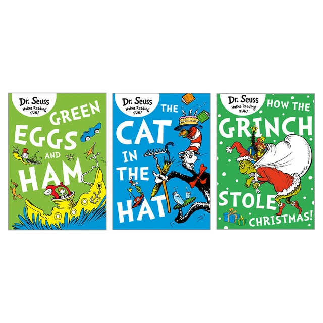 Vintage Dr Seuss Cat In The Hat Sam I Am Doll Green Eggs Ham Eden Toys