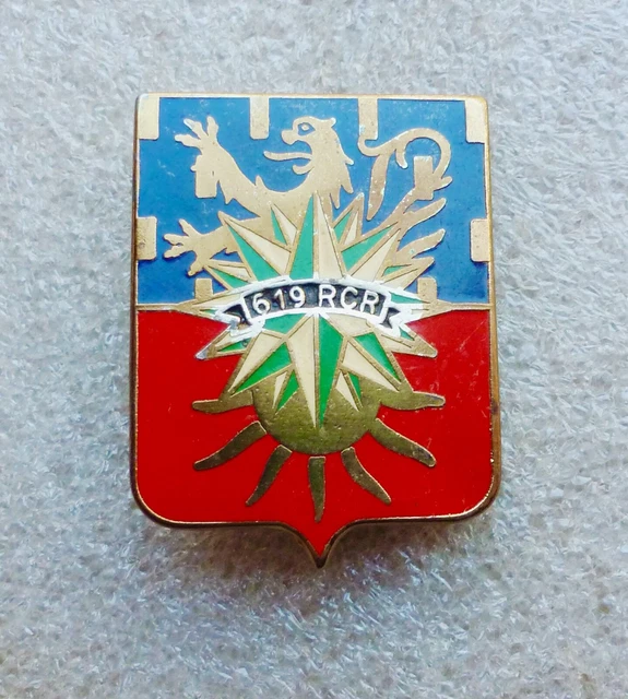 INSIGNE 619E RÉGIMENT de Circulation Routière du Train EUR 3,00 ...