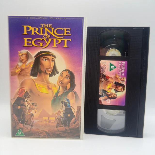 THE PRINCE OF Egypt VHS DreamWorks Childrens Animated Christian Video ...