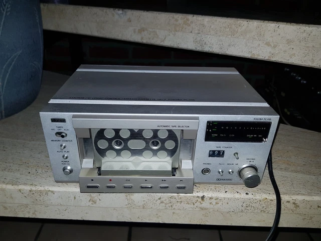TOSHIBA PC-D15 AUREX Stereo Cassette Deck Vintage Stereo Kassettendeck EUR 65,66 - PicClick DE