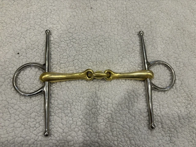 NEUE SCHULE TRANZ Angled Full Cheek Snaffle 5.5” £27.99 - PicClick UK