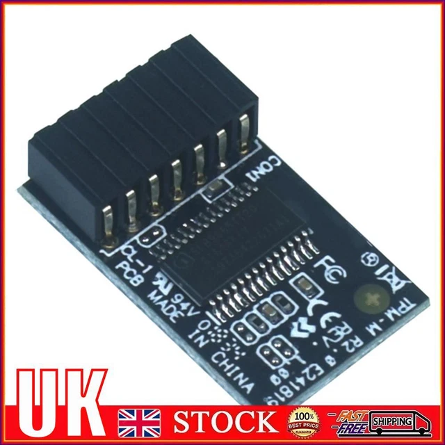 FOR ASUS TPM-M R2.0 TPM Module 15x25mm Computer TPM-M R2.0 for Asus ...