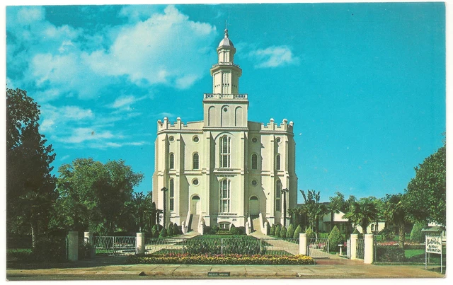 ST. GEORGE UTAH "Morman" (Mormon) LDS Temple,George McLean,New Vintage ...