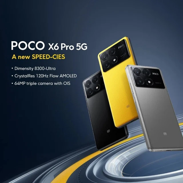 XIAOMI POCO X6 Pro 5G Smartphone 12GB+512GB NFC 67W 64MP Dual SIM Android EUR 260,00 - PicClick FR