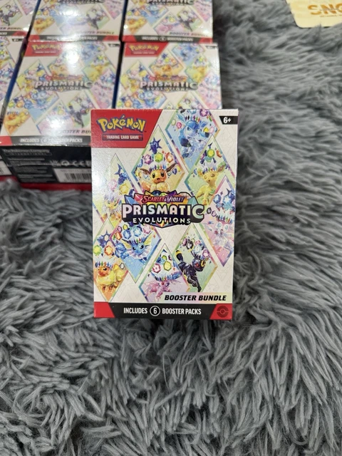 POKÉMON TCG SCARLET & Violet - Prismatic Evolutions Booster Bundle 🚚 X5 ...