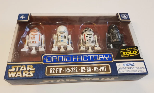 STAR WARS DROID Factory R2-F1P R5-232 R2-S8 R5-PHT Disney Parks ...