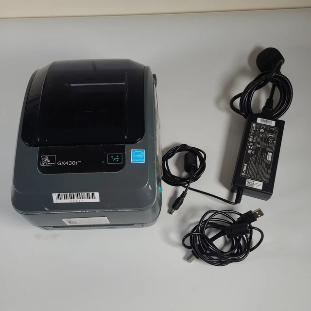 ZEBRA GX430T 300 dpi alimentatore stampante etichette wireless ...