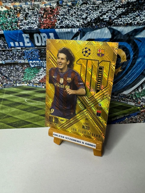 TOPPS MATCH ATTAX EXTRA 2024/25 2025 Lionel Messi Barcelona 100 Club ...